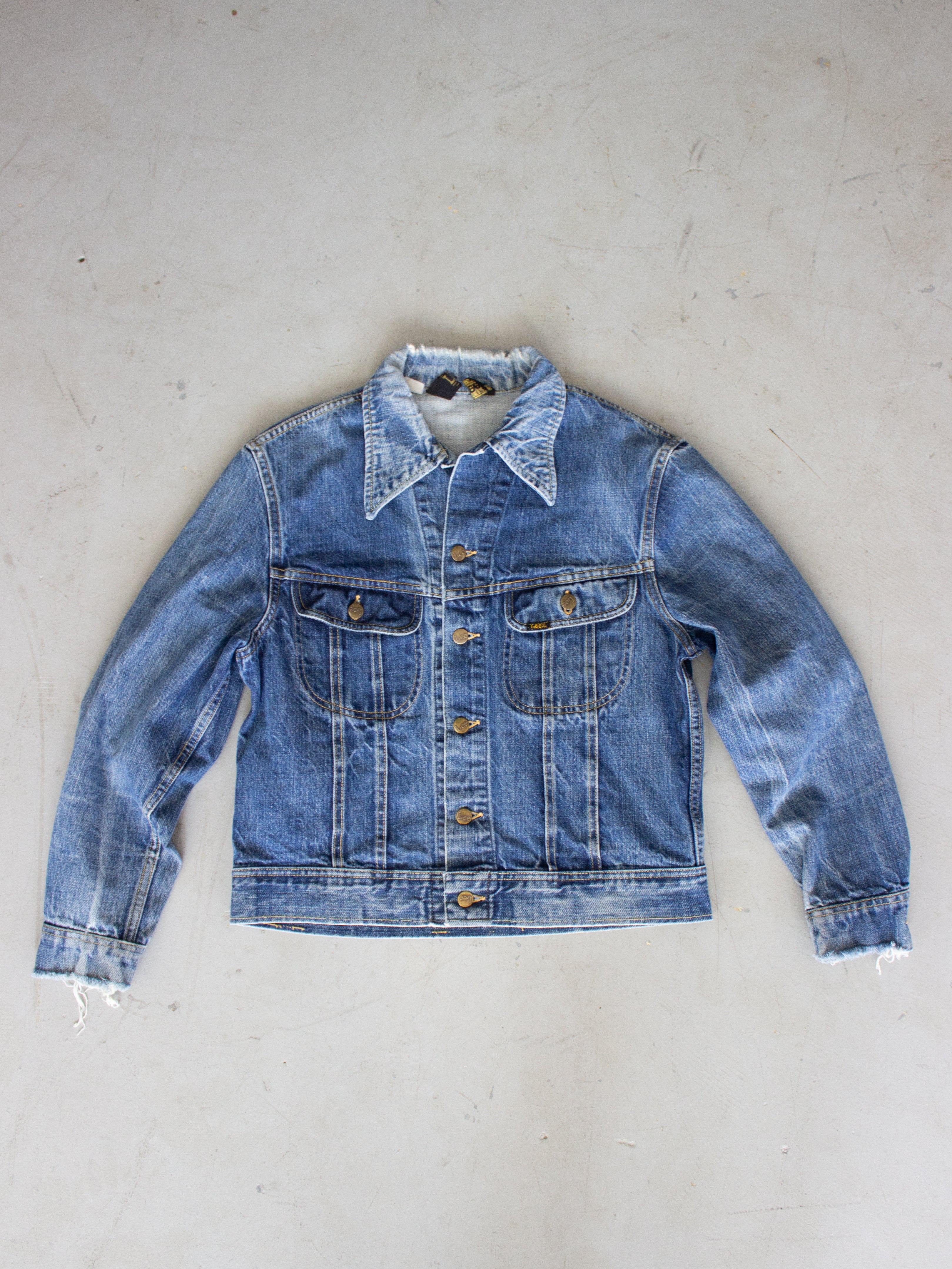 Vintage 1970's Lee Union Made Jean Jacket Made in USA Medium Wash ...